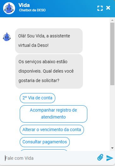 Deso 2 Via: Aprenda a Emitir a Conta de Água - Foregon